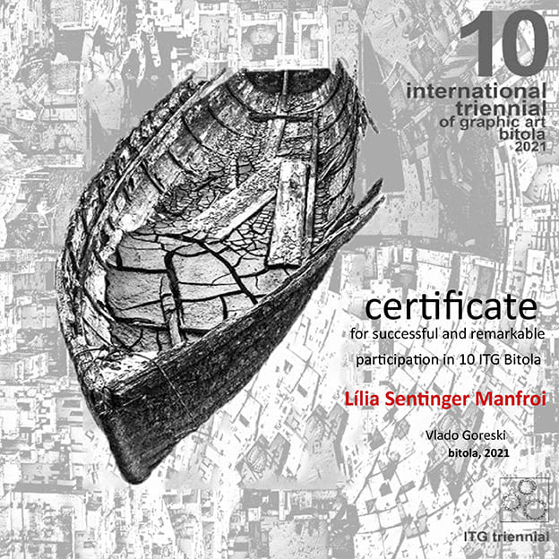 Lília Manfroi no 10 International Triennial of Graphic Art Bitola ...